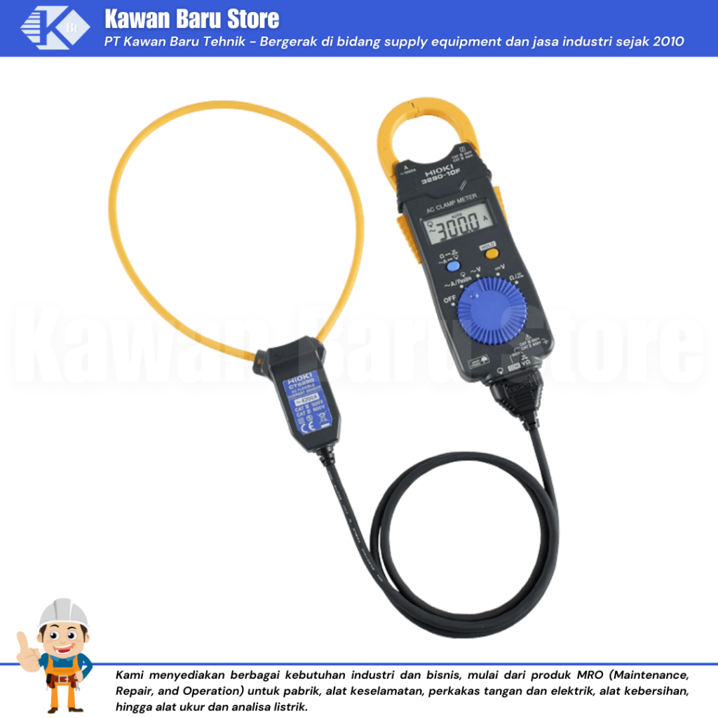 AC CLAMP METER 3280-10F – Alat Ukur Penting untuk Profesional Listrik ...