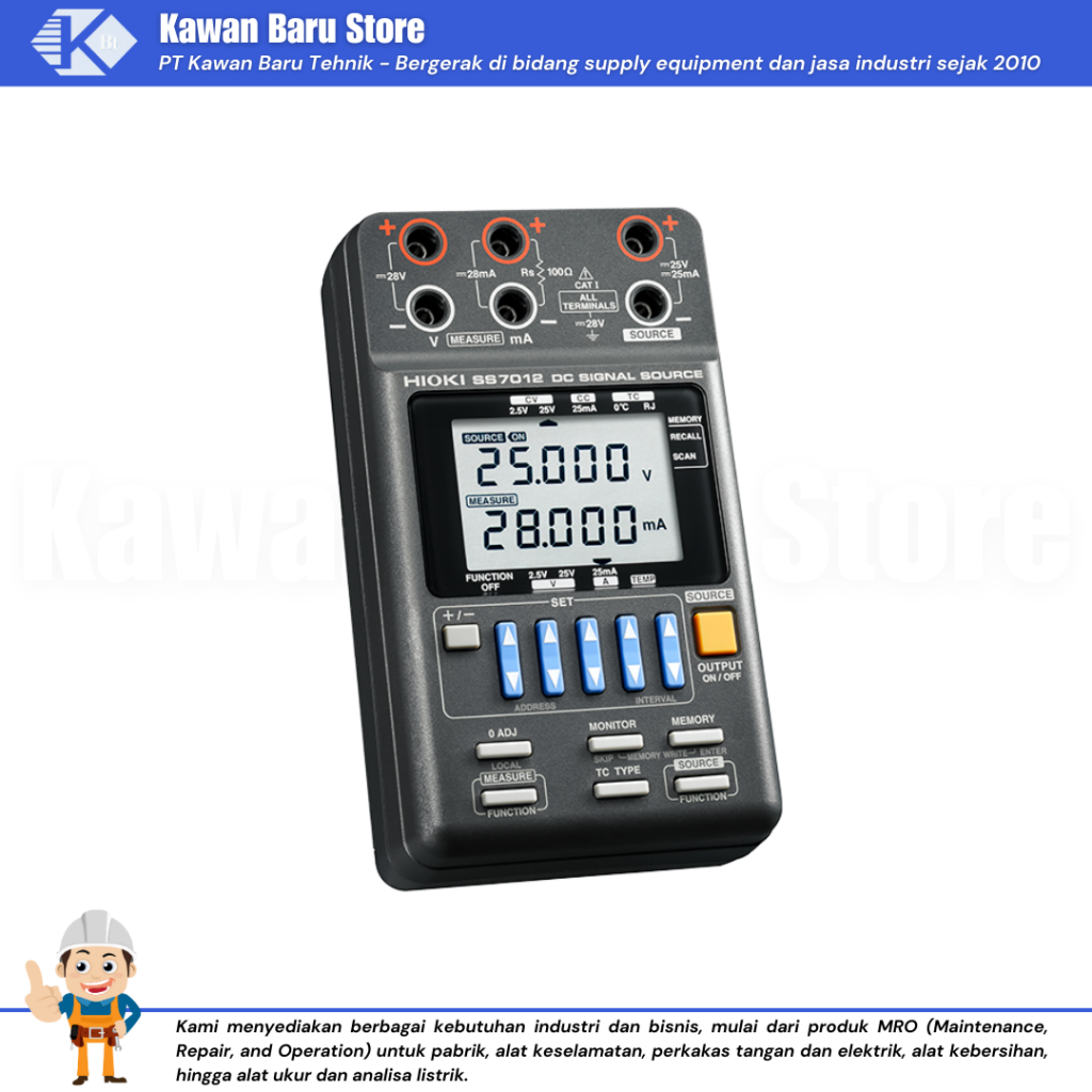 DC SIGNAL SOURCE SS7012 – Kawan Baru Tehnik