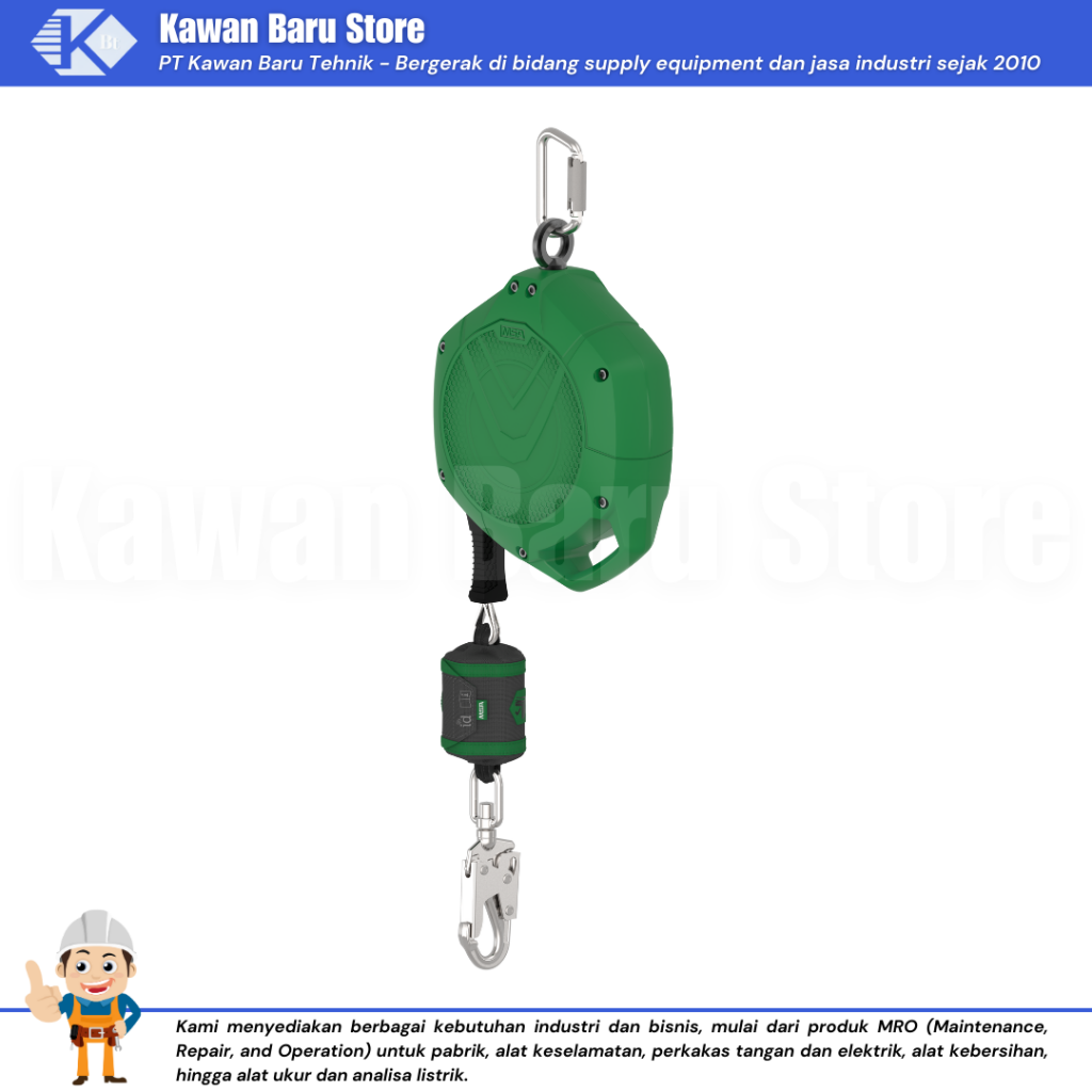 V-SHOCK® EDGE Leading Edge Self Retracting Lanyard MSA – Kawan Baru Tehnik