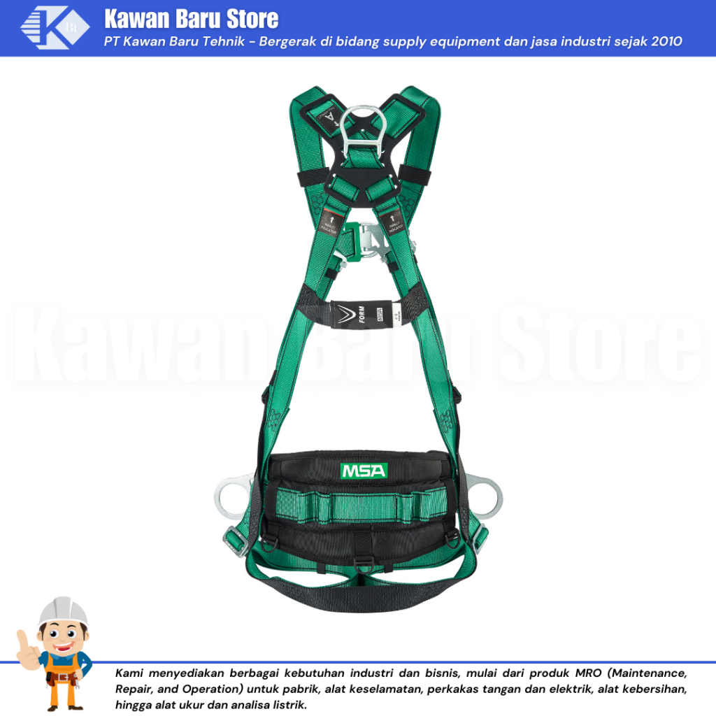 V-FORM™ Safety Harness MSA – Kawan Baru Tehnik