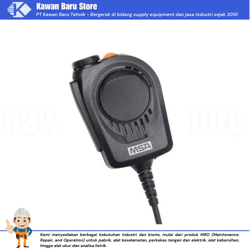 Push to Talk and Remote Speaker Microphones MSA – Kawan Baru Tehnik